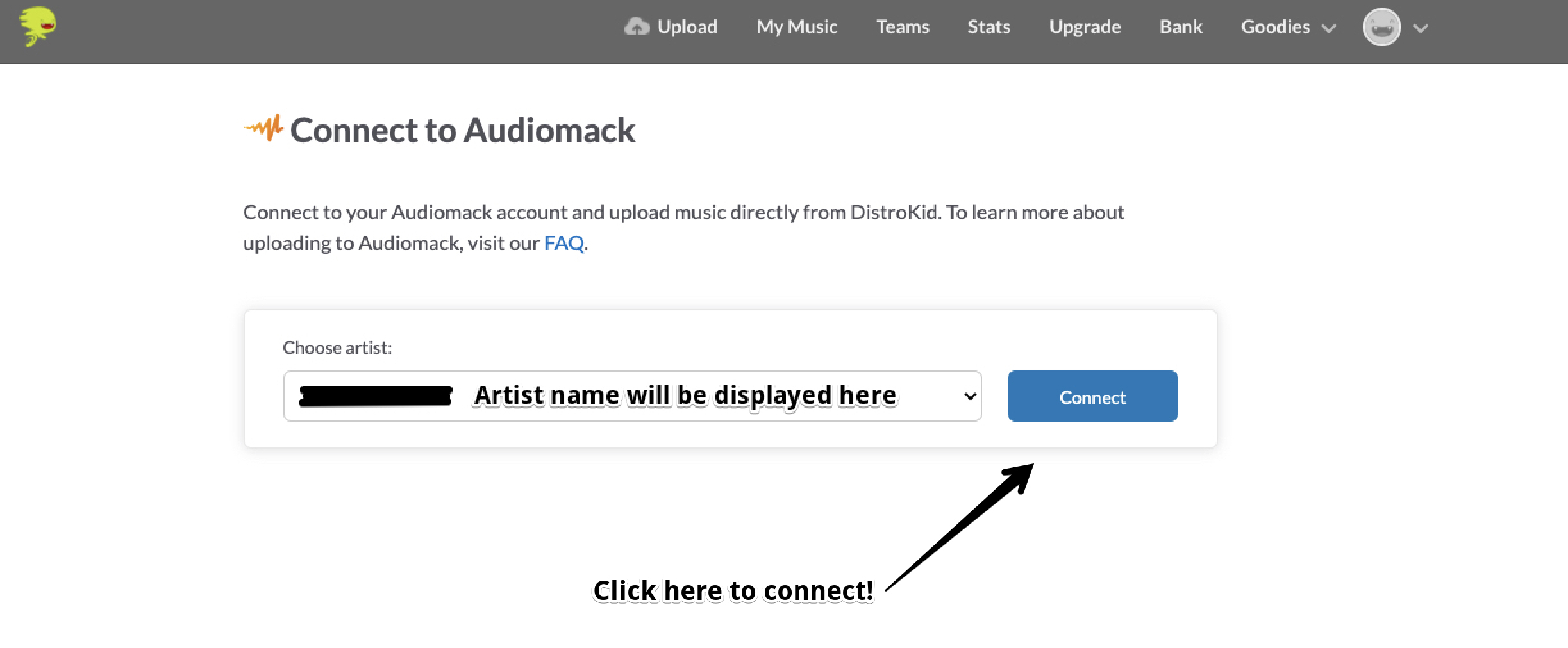 Can DistroKid Submit My Music to Audiomack? – DistroKid Help Center